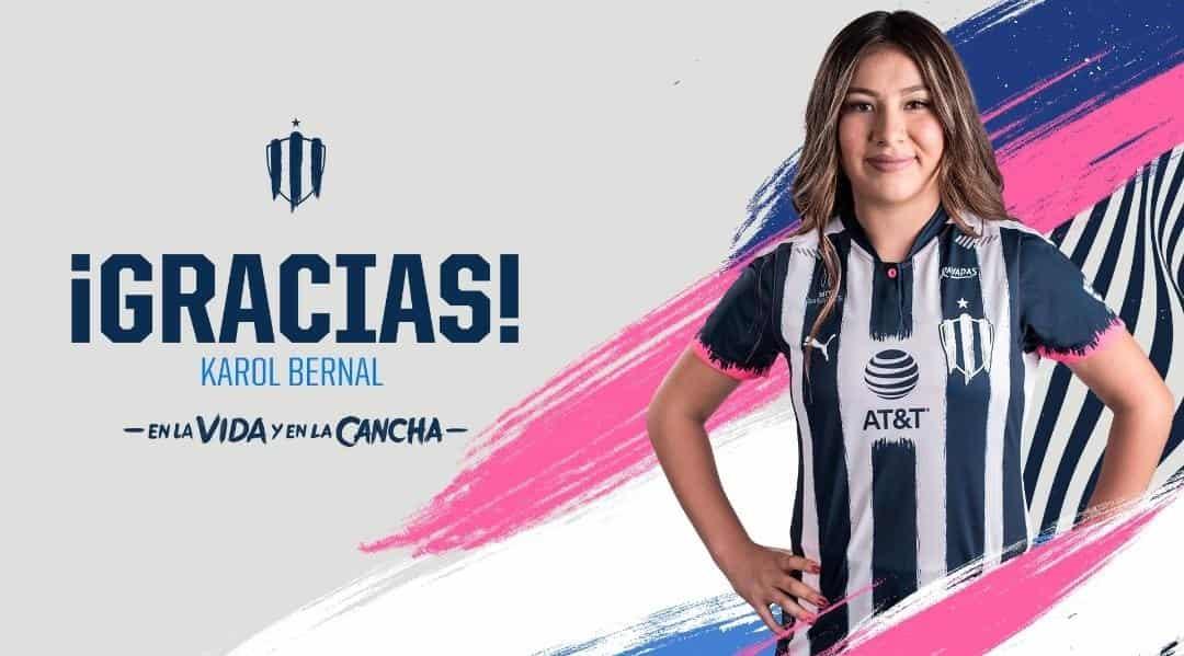 Rayadas anuncia la salida de Karol Bernal
