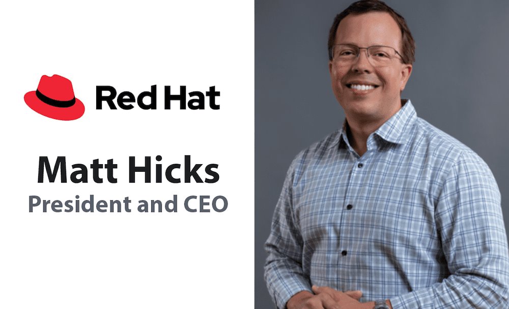 Red Hat tiene un nuevo CEO: Matt Hicks