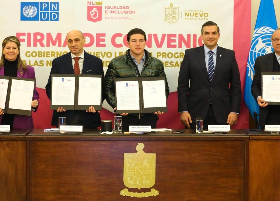 Firma Samuel Memorándum con la ONU