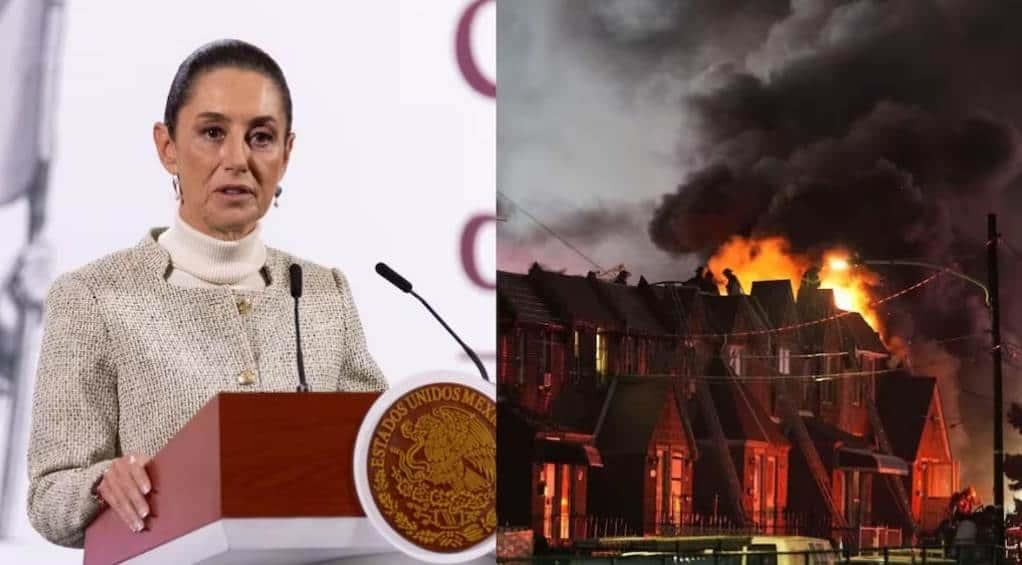 Sheinbaum lamenta muerte de mexicanos en accidente aéreo